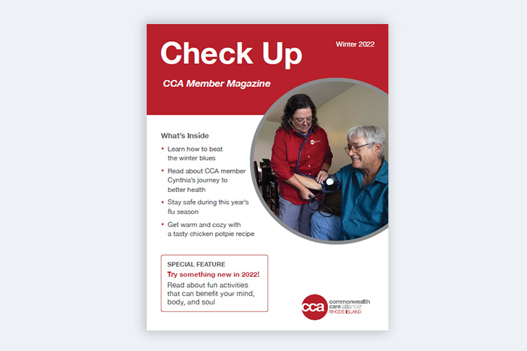 CCA Check Up Magazine - Rhode Island: Winter 2022 | Commonwealth Care ...
