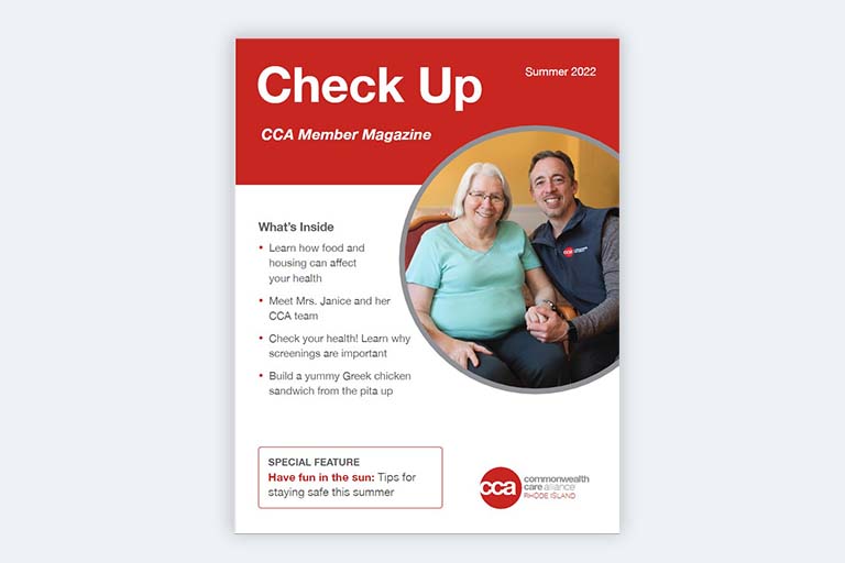 CCA Check Up Magazine - Rhode Island: Summer 2022 | Commonwealth Care ...