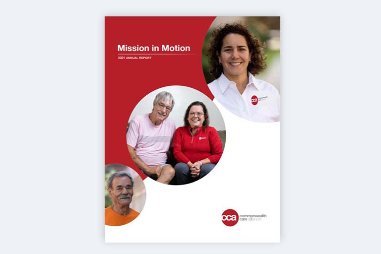 Read the 2021 CCA Annual Report | Commonwealth Care Alliance
